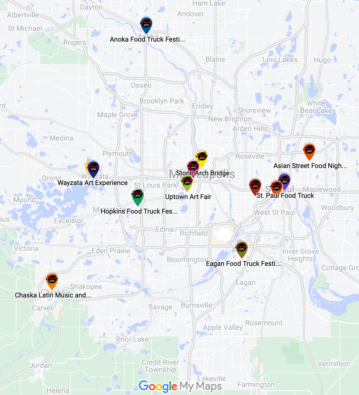 Paella Food Trailer | Paella Depot